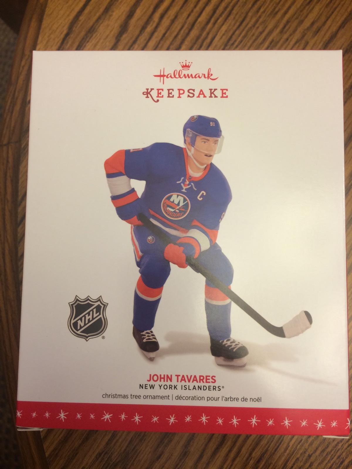 2016 Hallmark Keepsake NHL John Tavares New York Islanders Ornament ...