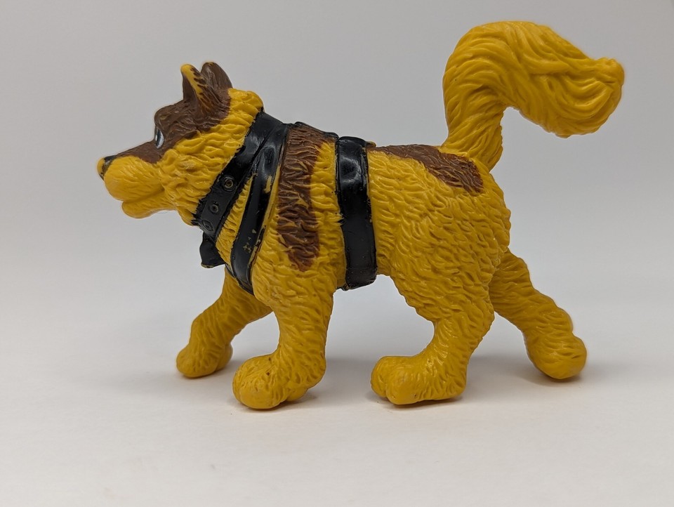 GI Joe Dog Husky Rescue Action Figure Brown with Black Harness | eBay