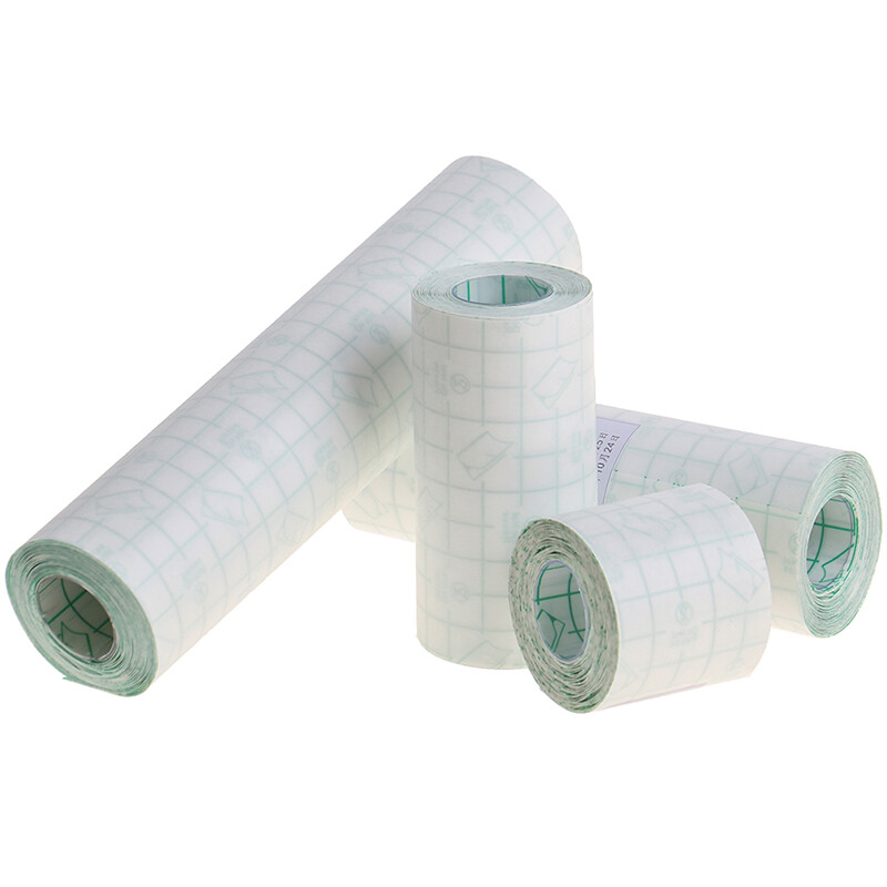 1Roll PU Bath Waterproof Adhesive Wound Dressing Medical Fixation Tape ...