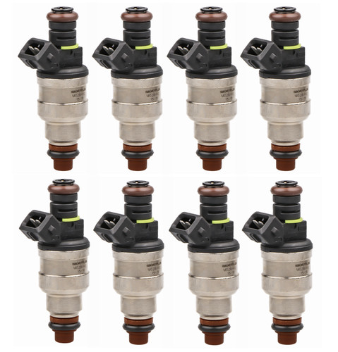 Set(8) 42LB Fuel Injectors For GM LT1 LS1 LS6 Mustang SOHC DOHC V8 ...