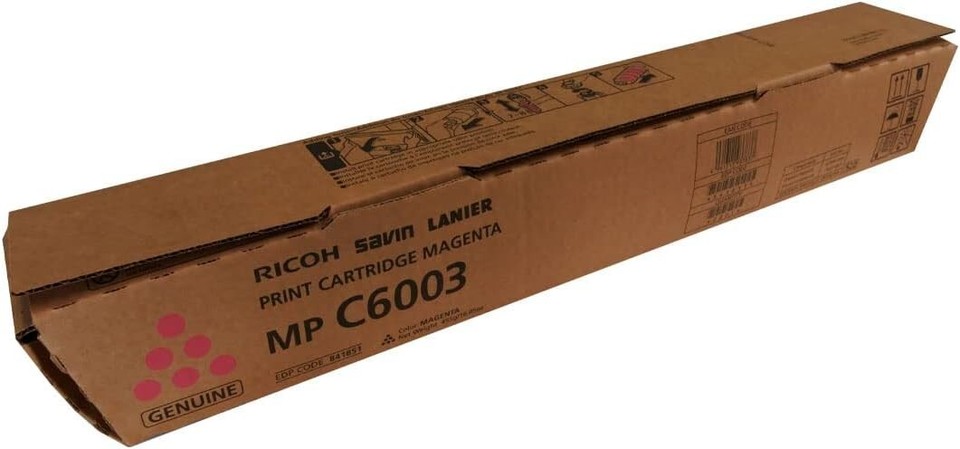 Ricoh MP C6003 Magenta Toner Cartridge - 6 Pack | eBay