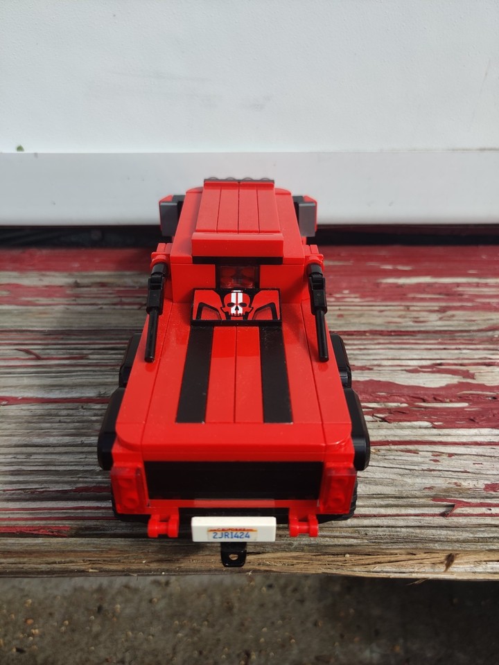 LEGO RAM 2500 6x6 MOC + Trailer MOC + Batmobile 76181 Set | eBay