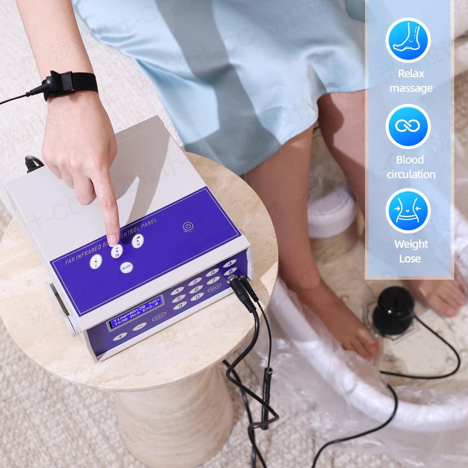 Ionic Foot Spa Machine for Detox Professional Feet Bath Negative ...