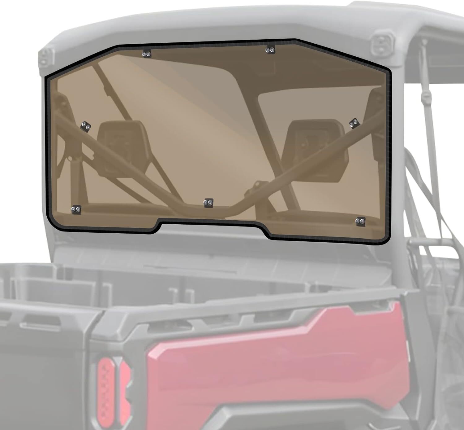 Full Tint Back Window Rear Window for Can-Am Defender 16-23 HD5 HD8 ...