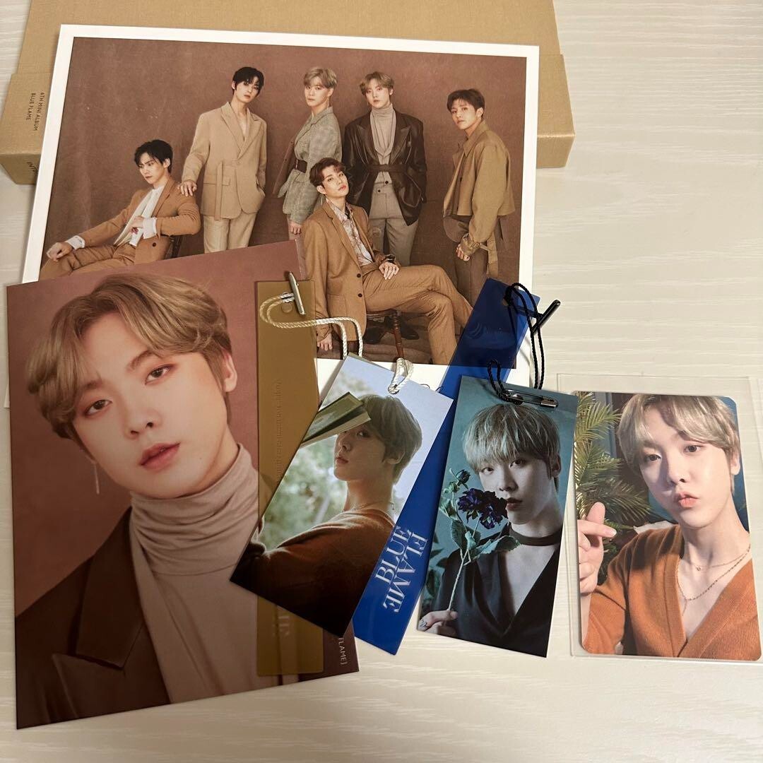 ASTRO 6th Mini Album BLUE FLAME THE BOOK Ver CD Photocard Poster ...