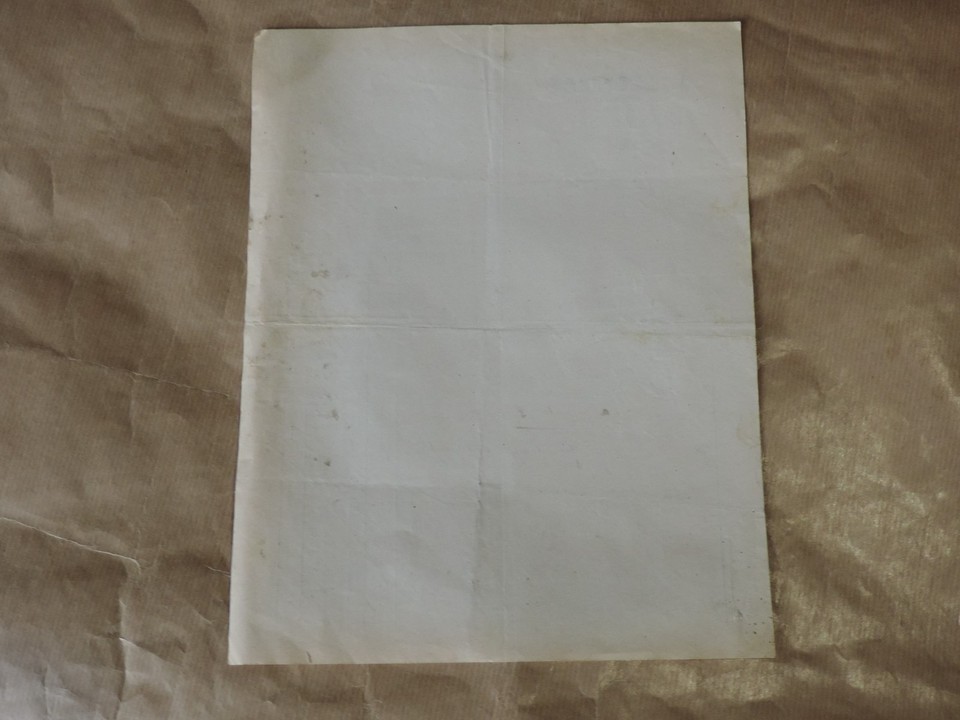 Old Invoice Letter Horticulturist Nursery A. Robellaz Vassincourt (55 ...