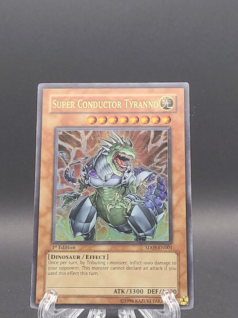 Yu-Gi-Oh! TCG Super Conductor Tyranno Structure Deck SD09-EN001 Unlimited Ultra Rare for sale ...