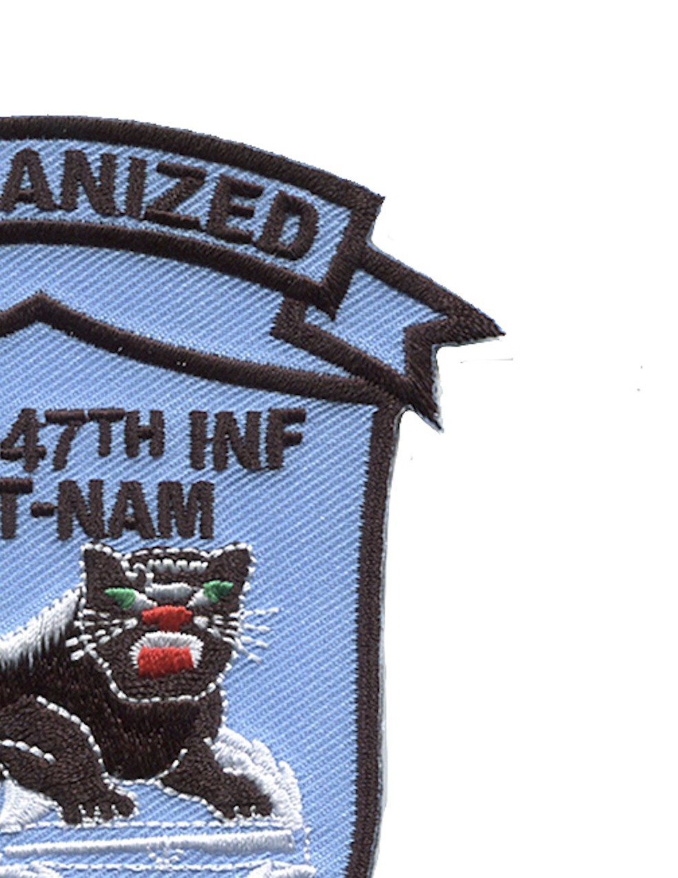 2nd Battalion 47th Infantry Regiment Patch Mechanized Viet-Nam Panthers ...