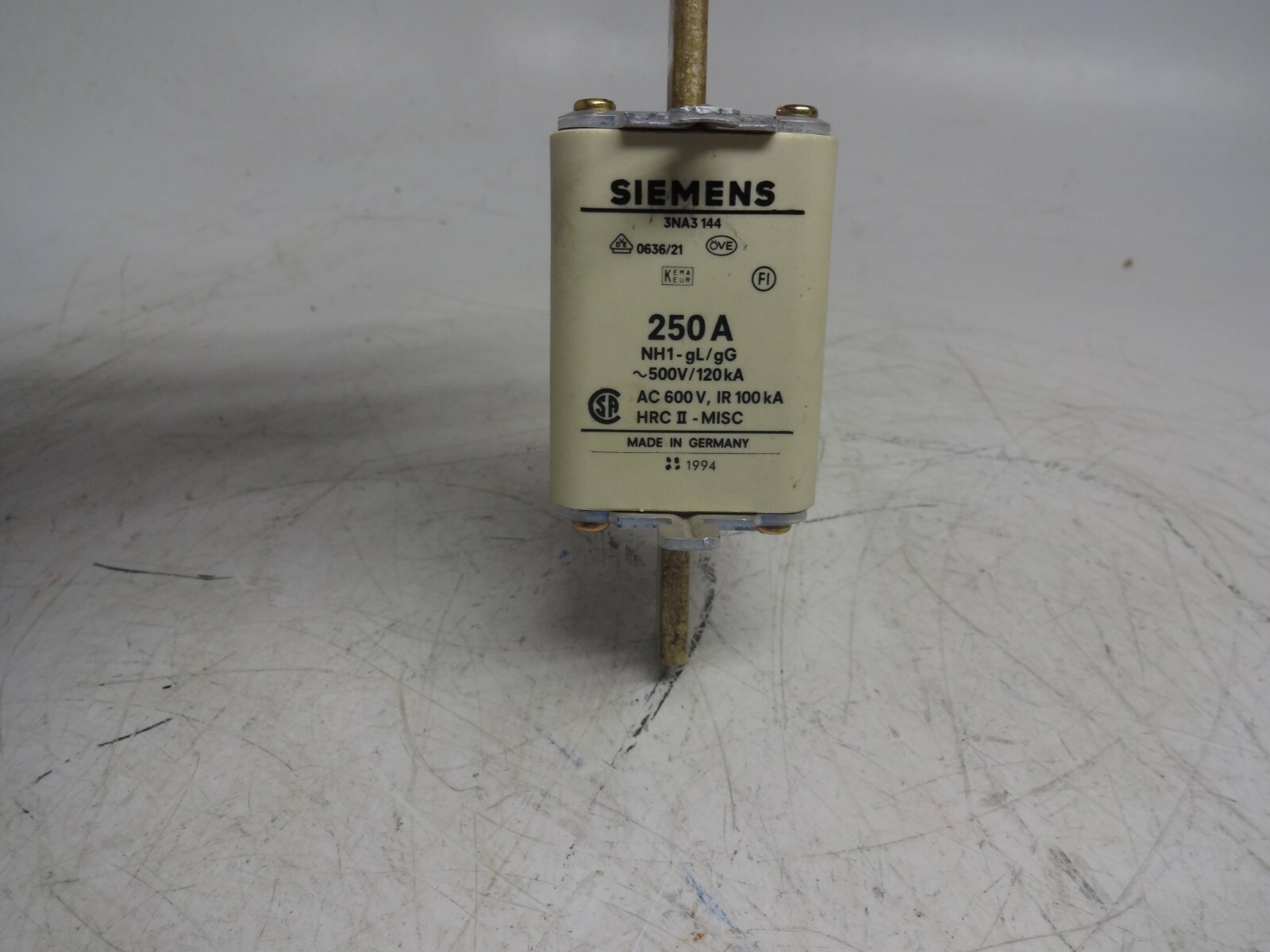 Siemens 3NA3 144 Fuse Link 250 Amp 500 Vac 3NA3-144 3NA3144 | eBay