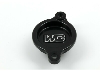 Works Connection Oil Filter Cover Black 27-026 | eBay