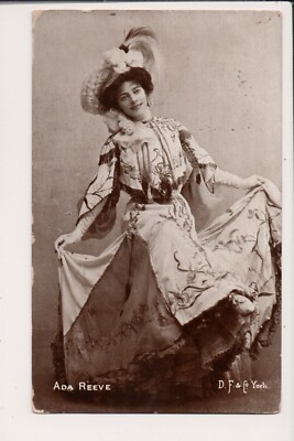 Vintage Postcard Ada Reeve English actress of both Edwardian stage and ...
