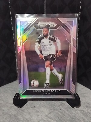 Michael Hector 2020-21 Panini Prizm EPL RC Hyper #290 Fulham FC | eBay ...