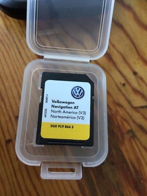 Volkswagen Golf E Map V3 SD Card 5G0-919-866-S North America 2015 ...