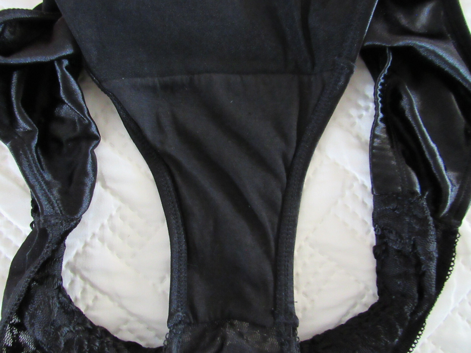 Vintage Van Dale second skin panties sheer & lace fro… - Gem