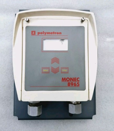 MONEC 8965 POLYMETRON PH/MV WALL MOUNT DIGITAL TRANSMITTER FOR MONEC ...