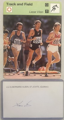 Lasse Viren **Signature / Autograph** 4 Olympic Gold Medals | eBay