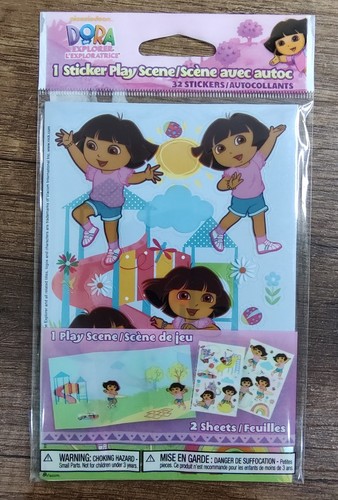 Nickelodeon Dora The Explorer Sticker Play Scene Autocollants ...