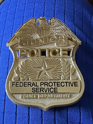 Federal Protection Service (F.P.S.) Custom Imprinted Junior Police ...