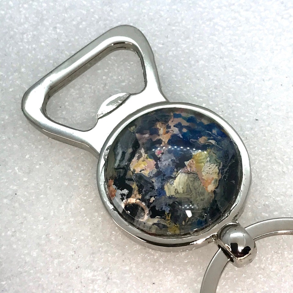 Handmade Key chain key rings charm unique gift idea wearable art ...