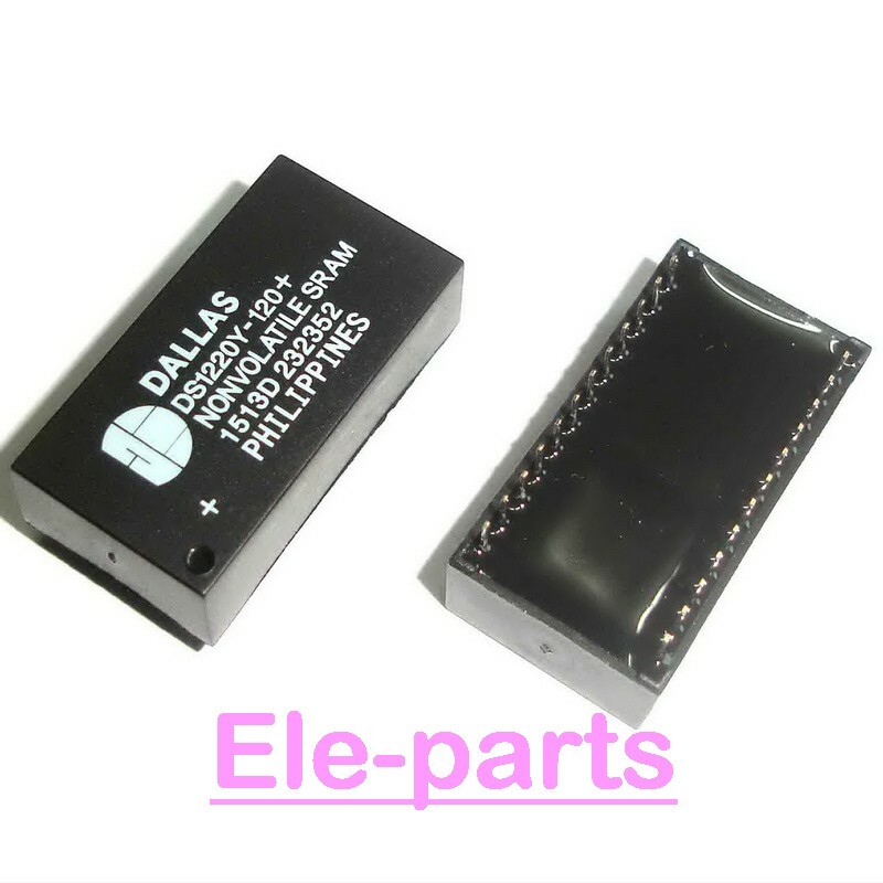 1 PCS DS1220Y-120IND DIP-24 DS1220Y-120+ DS1220Y-120 16k Nonvolatile ...