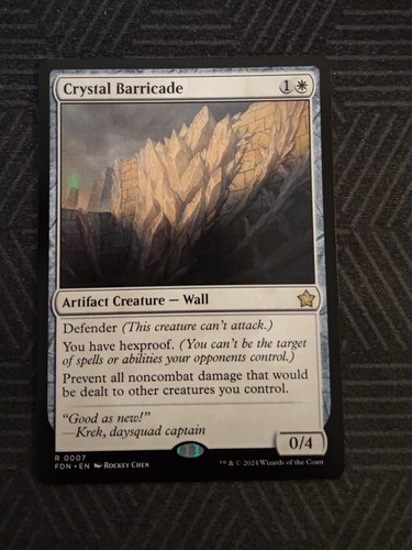 mtg crystal barricade foundations | eBay