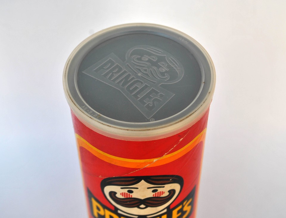 40 years Pringles Tube 1983 empty Vintage USA decorative | eBay