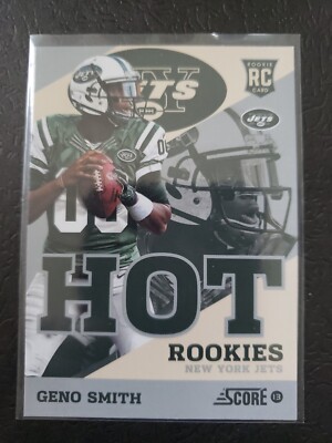 2013 Score Hot Rookies Retail Geno Smith #1 Rookie RC | eBay