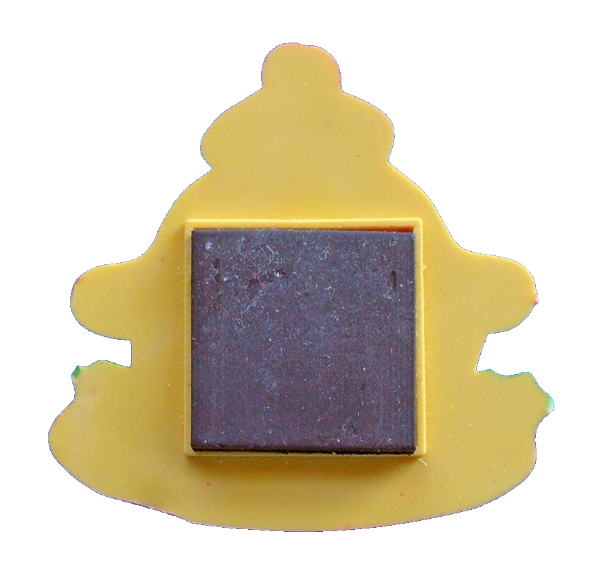 Avon MAGNET Christmas Vintage PLUM PUDDING Pie FANCY FAVORITES Fridge ...