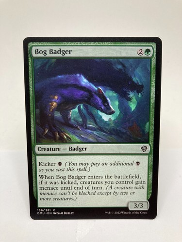 Bog Badger NM/M* Dominaria United ENGLISH 176/281 mtg -UnltdCards | eBay