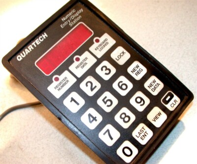 QUARTECH NUMERIC ENTRY KEYBOARD DISPLAY 8330 AB PLC-2 | eBay