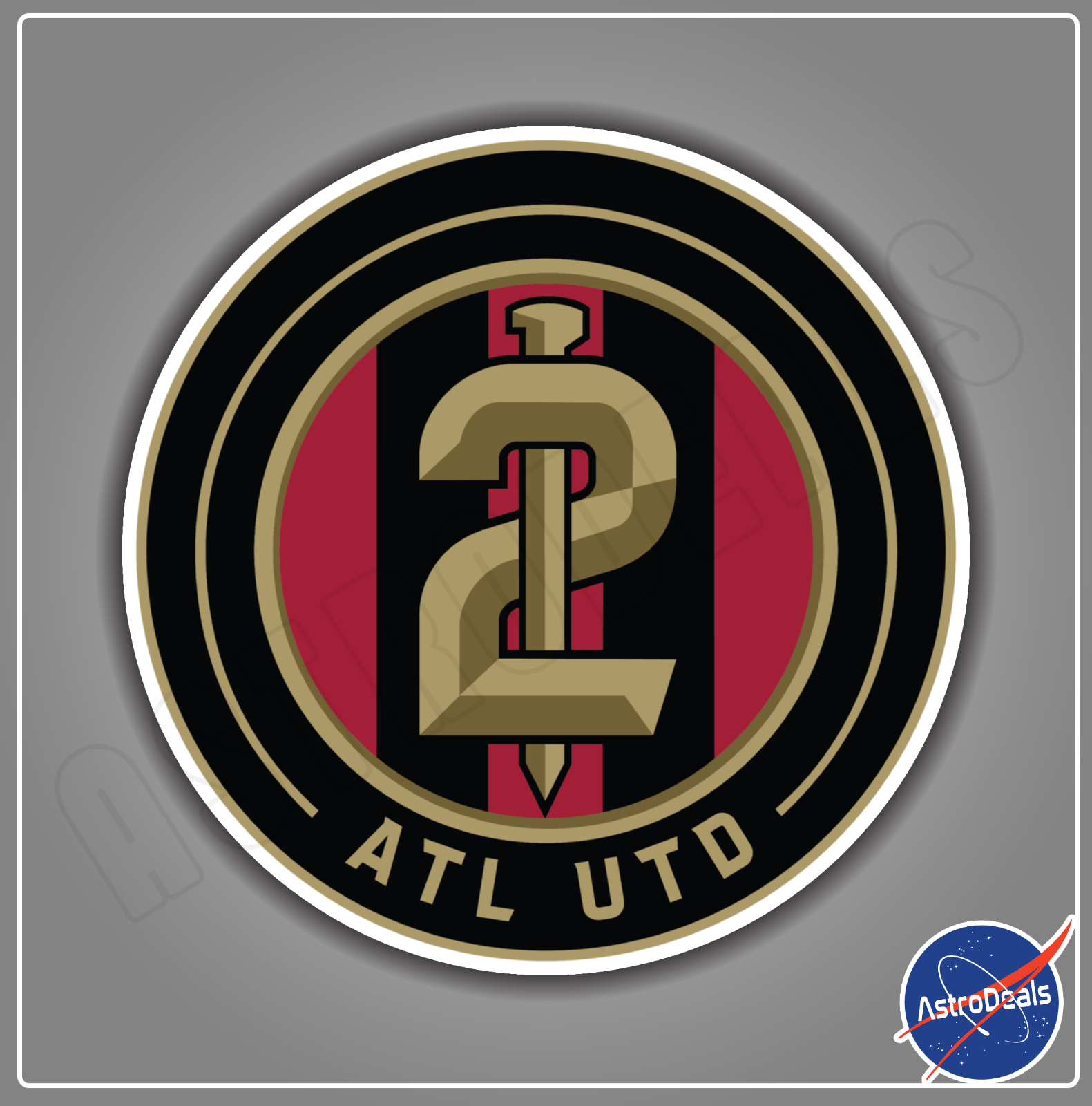 Atlanta United MLS Soccer Logo Sticker Decal *Size: 3"-12"* | eBay
