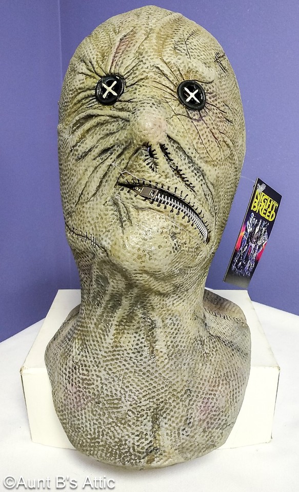 Nightbreed Dr. Decker Mask Full Head Adult Latex Horror Movie Mask | eBay