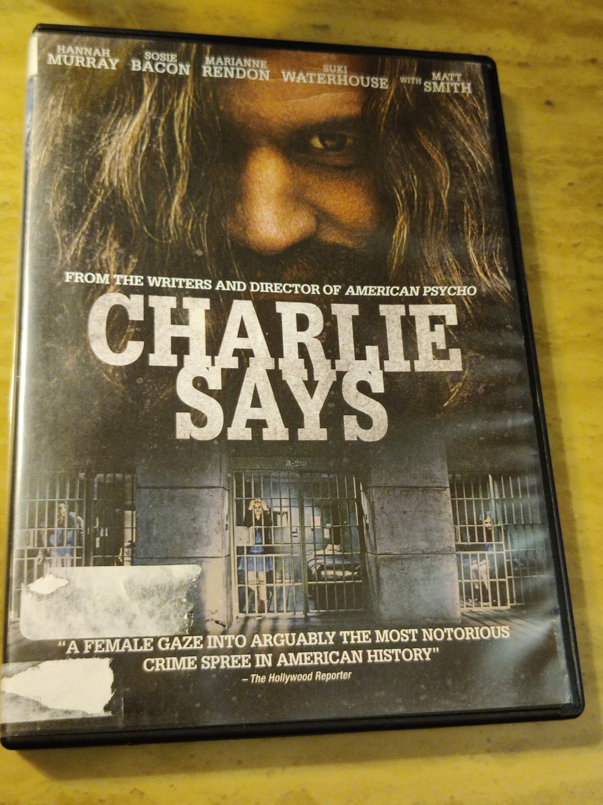 Charlie Says (Ex Library DVD, 2018) Hannah Murray, Sosie Bacon, Matt ...