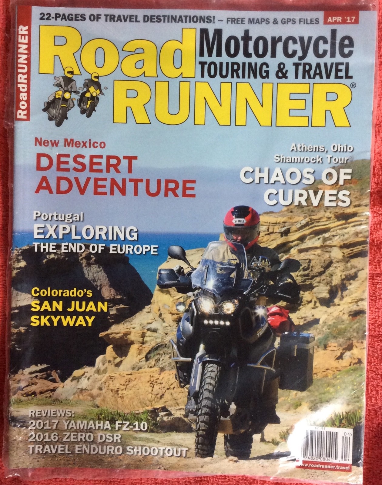 ROAD RUNNER MOTORCYCLE TOURING & TRAVEL MAGAZINE APRIL 2017 NEW MEXICO ...