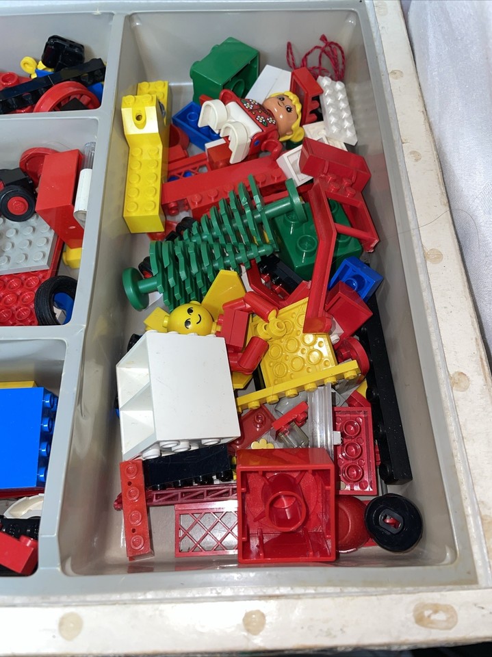 50 LEGO Legos Basic Building Set German Version Very Vintage 1976 Rare ...