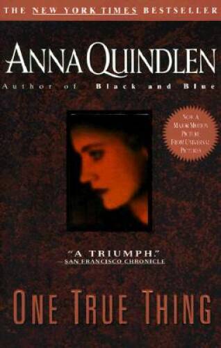 One True Thing - Paperback By Quindlen, Anna - GOOD 9780385319201| eBay