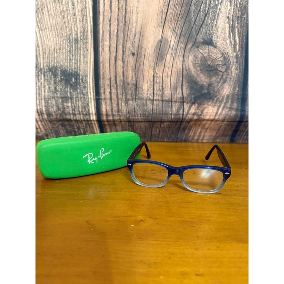 Ray-Ban Kids Blue Square Full Rim RX Eyeglasses Frames ONLY Unisex | eBay