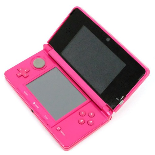 Nintendo Nintendo 3DS Gloss Pink CTR-S-PDBA Main unit only LCD screen ...