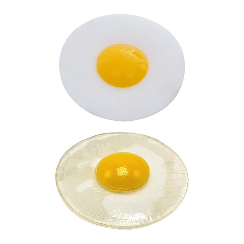 Kids Sensory Balls Stress Relief Omelette Pinch Ball Vent Decompression ...