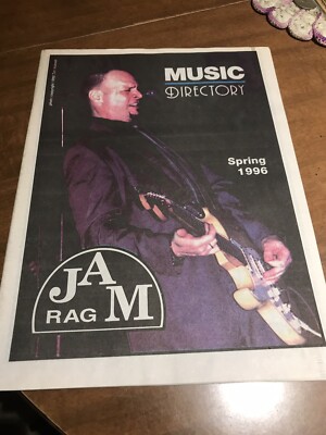 Jam Rag 1996 Detroit Band Directory Wayne Kramer Cover | eBay