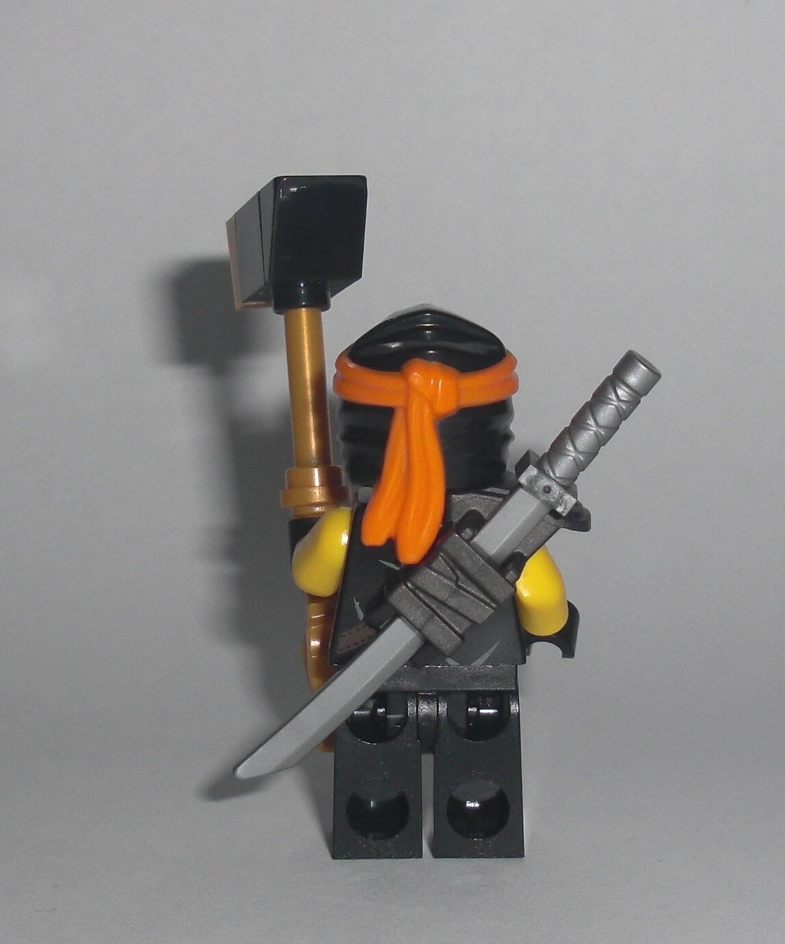 LEGO Ninjago - Cole - Figur Minifig Pyro Ninja schwarz Offroad Bike ...