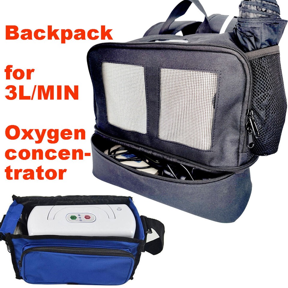 Backpack Carrying Bag Compatible for 3L Portable Oxygen-Concentrator ...