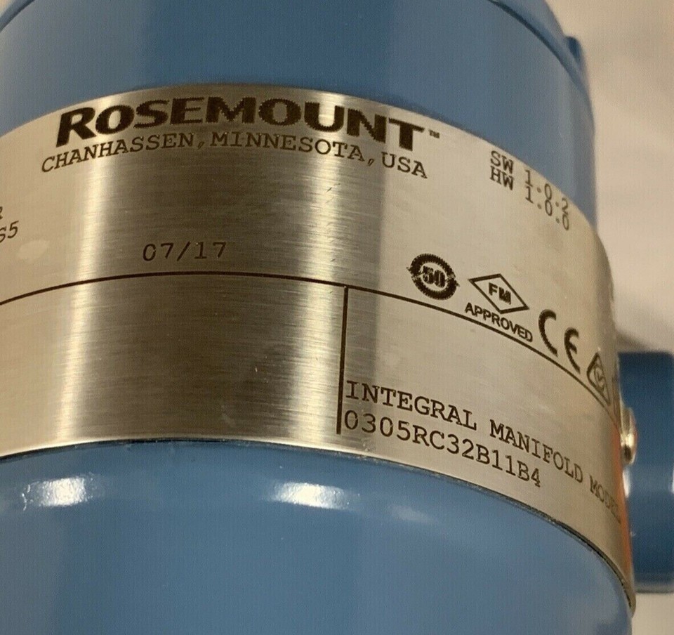 Rosemount 2051C Pressure Transmitter with Manifold | eBay