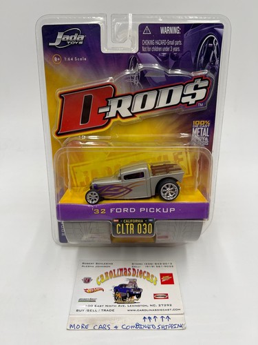 Jada D-Rods Wave 3 #30 32 Ford Pickup Silver 182G | eBay