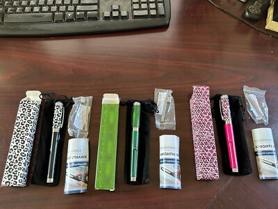 New Bell + Howell KnightHawk Pen W/ Lighted Magnifier 3 Pack - See ...