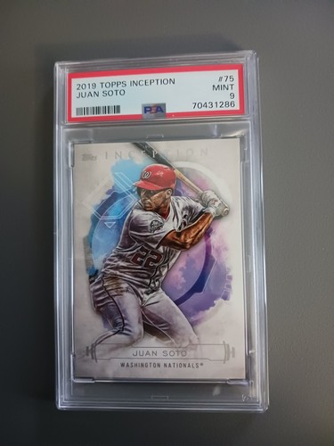 2019 Topps Inception - Juan Soto #75 for sale online | eBay