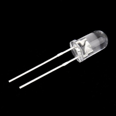 100 Pieces Infrared LED 5mm 940nm IR Emitter LEDs Clear IR Diode LED US ...