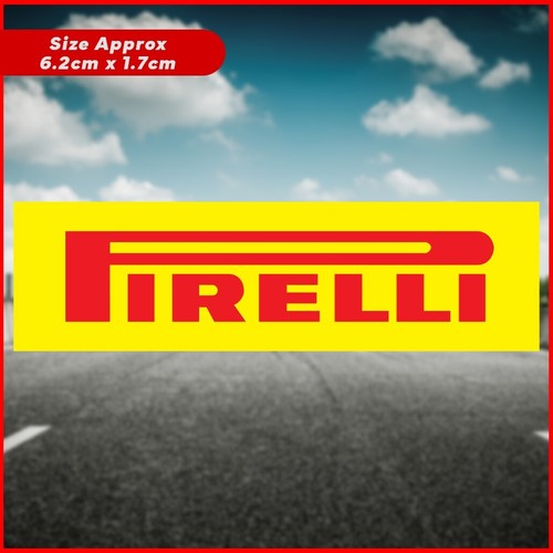 Pirelli Racing Logo Vinyl Sticker Suit Laptop Car Mancave Fridge ...