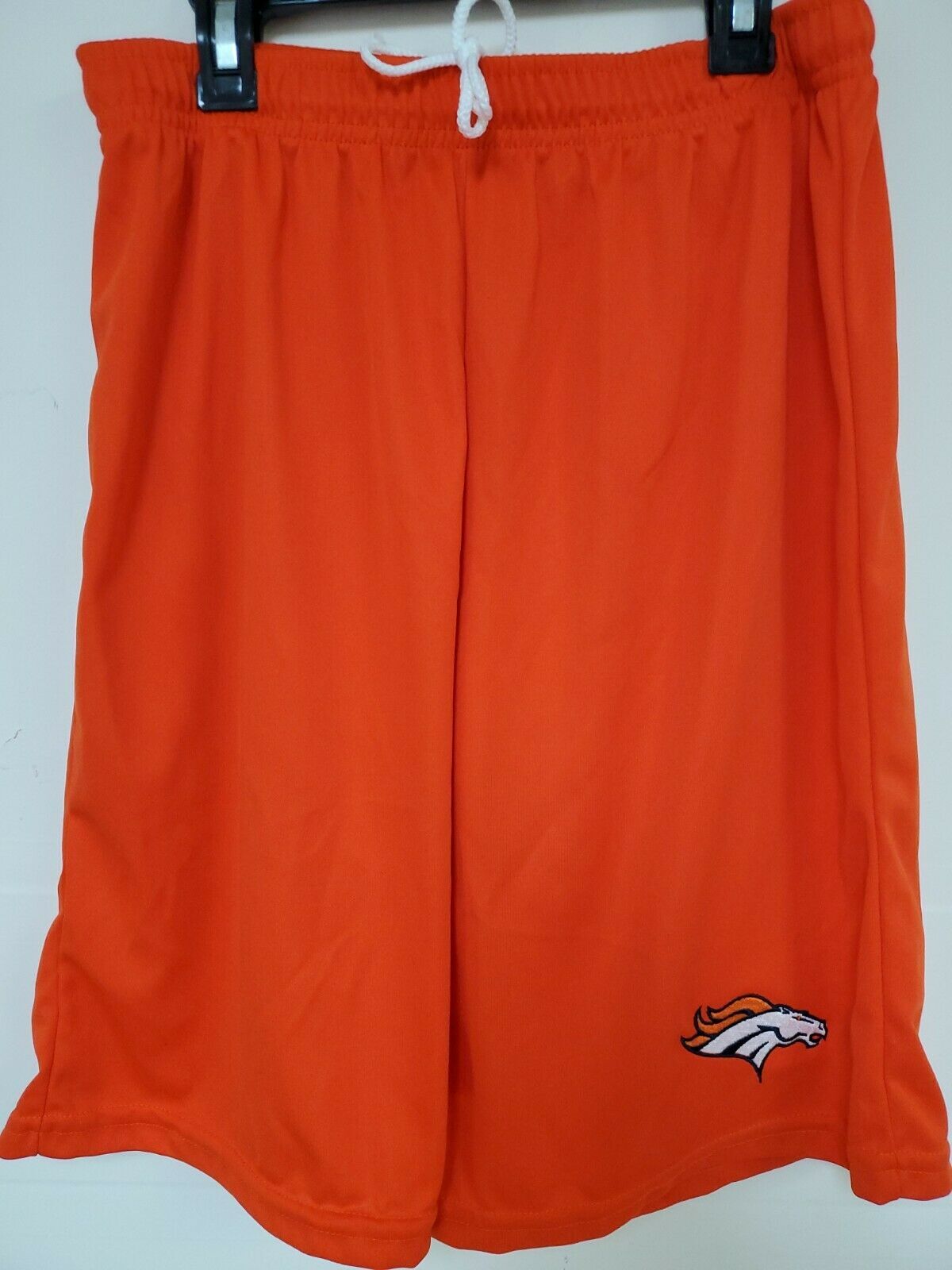 0725 NFL DENVER BRONCOS Polyester SHORTS Pockets ORANGE BLACK NAVY | eBay