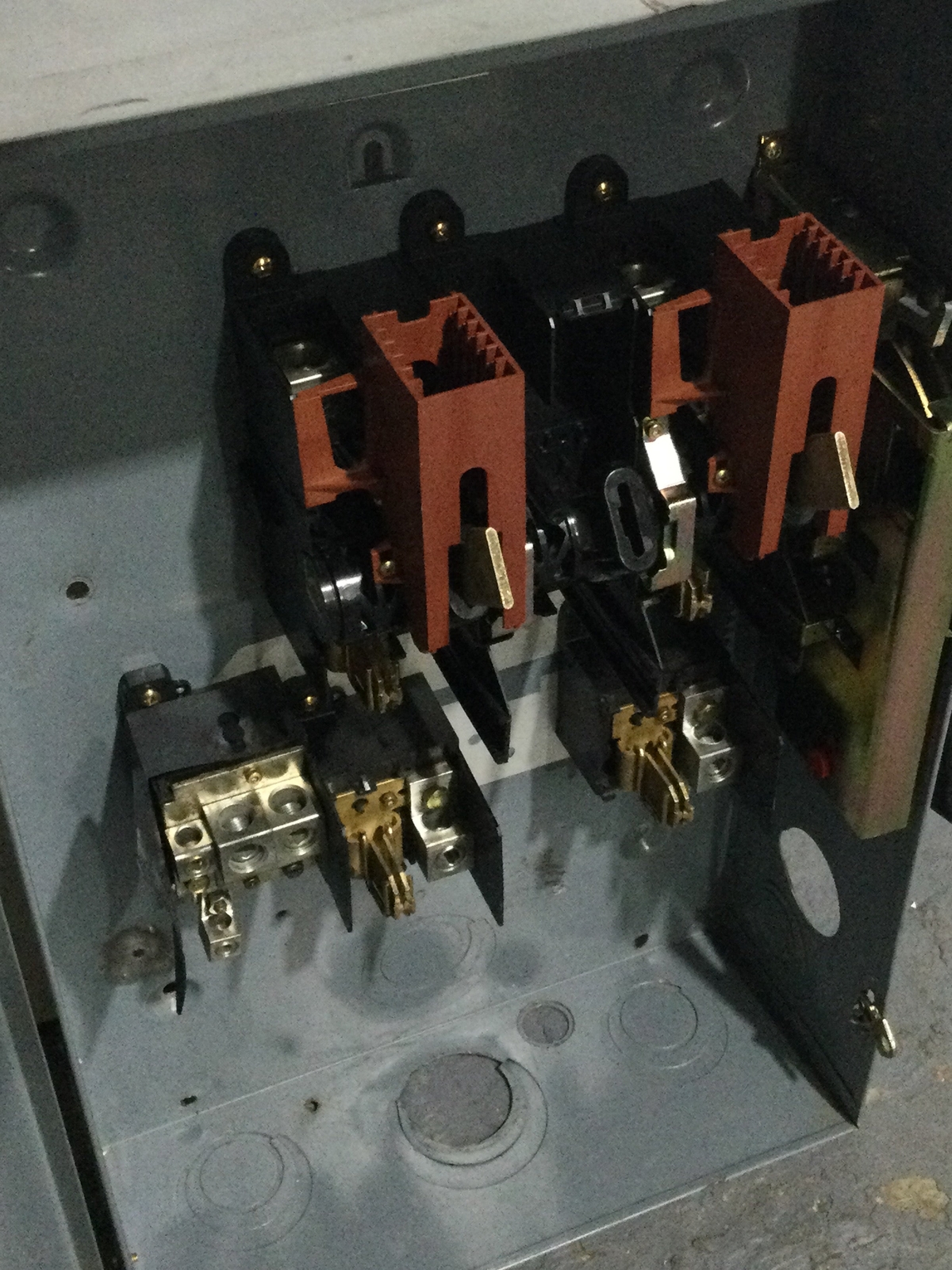 Square D D224NRB 200 Amp 240VAC Fusible Disconnect Single Phase Nema3R ...